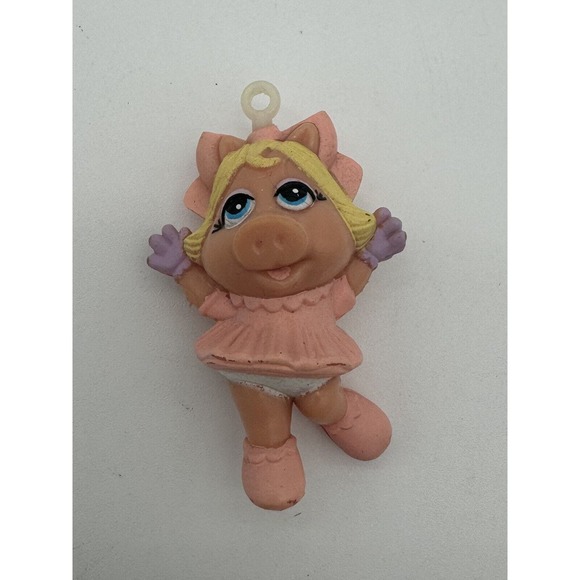 Muppets | Toys | Vintage 98s Muppet Babies Miss Piggy 2 Charm Pendant ...